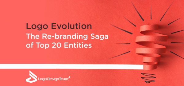 Logo Evolution - The Re-branding Saga of Top 20 Entities [Infographic]